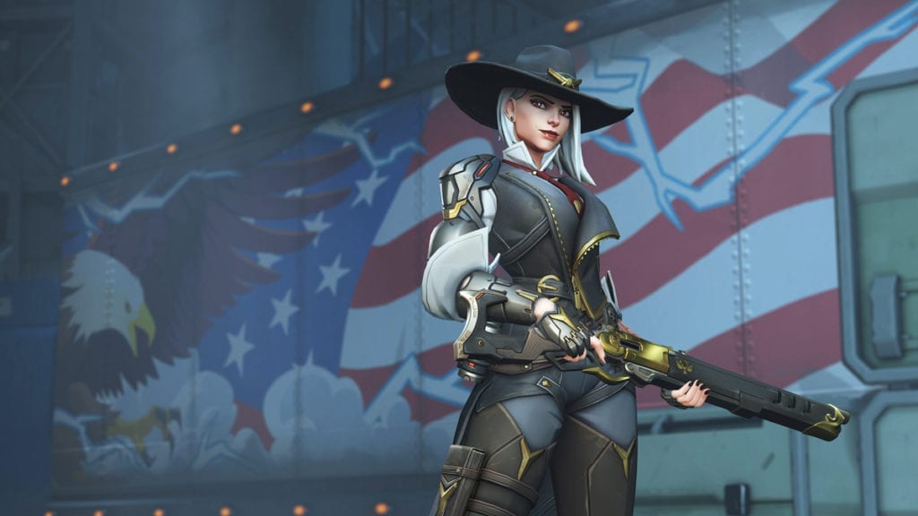 Ashe is now available on the Overwatch PTR! - Upcomer