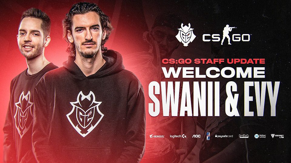 G2 Esports announces Evy as new assistant coach, Swani as data analyst