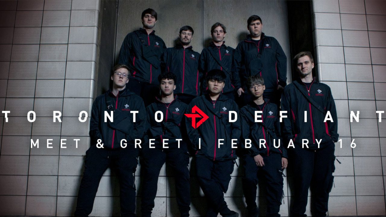 Toronto Defiant announces February meet and greet event - Upcomer