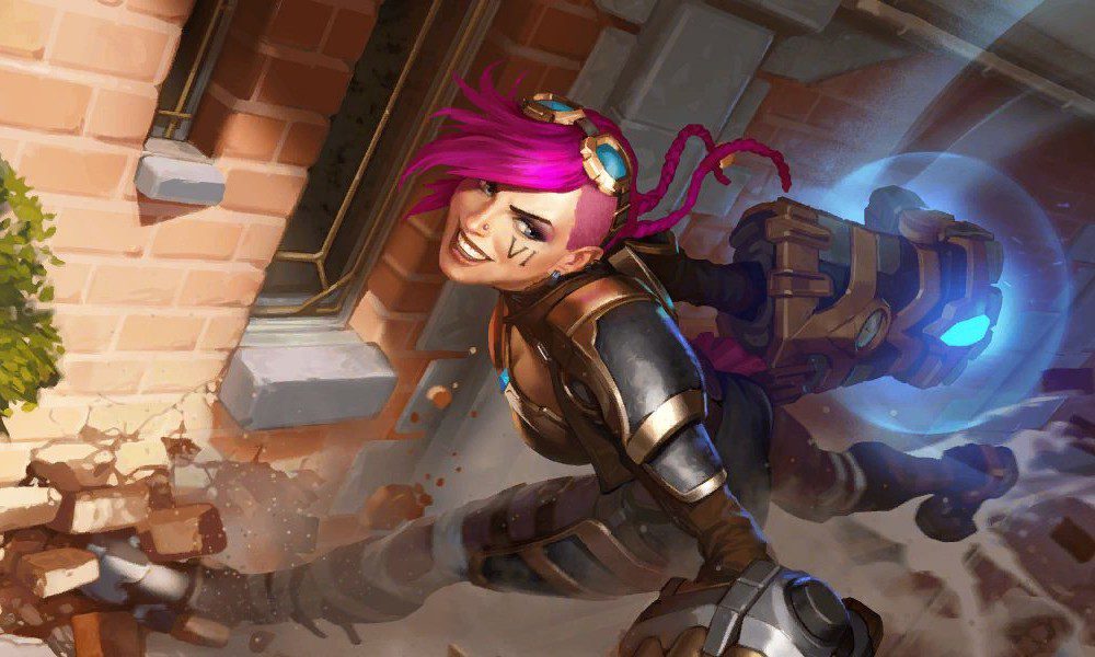 Vi brings the pain in Legends of Runeterra