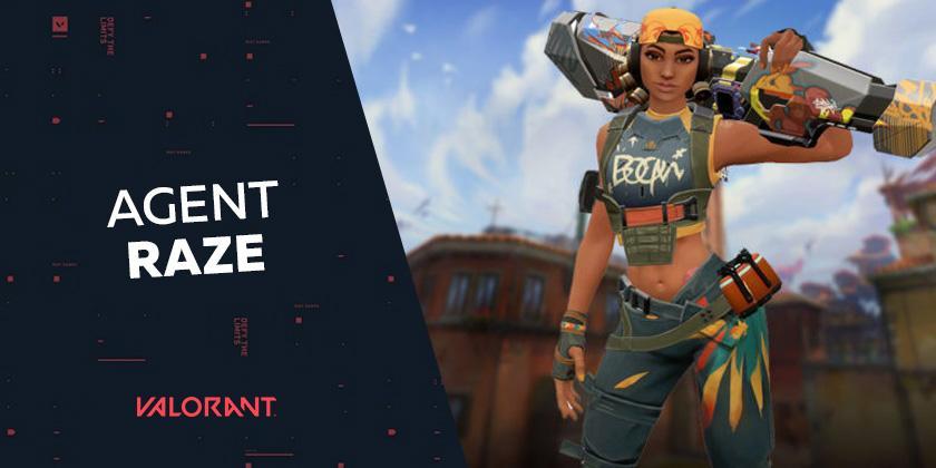 Valorant's new Agent Raze seems vastly overpowered in the Closed Beta