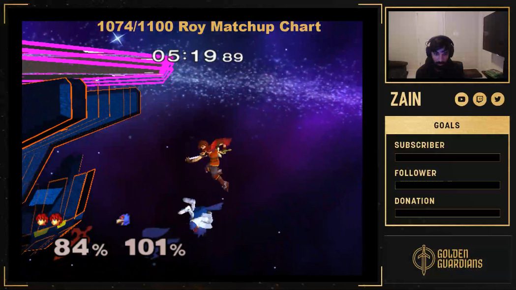 Zain wins online Smash Melee tournament with Roy