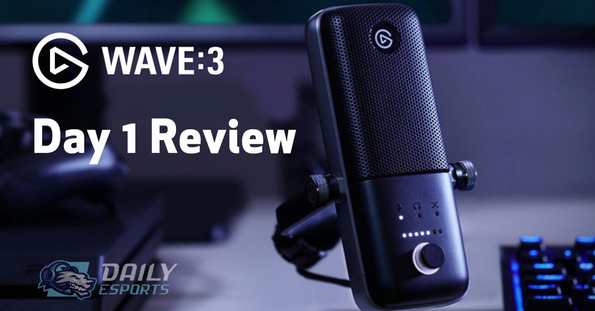 Elgato Wave:3 microphone day 1 review - worth the wait - Upcomer