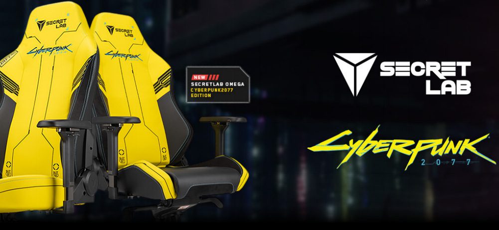 Secretlab unveils world's first Cyberpunk 2077 gaming chair