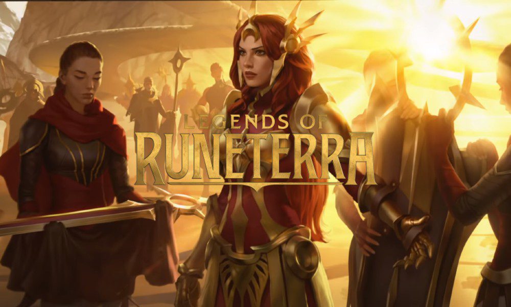 Leona brings the light to Legends of Runeterra