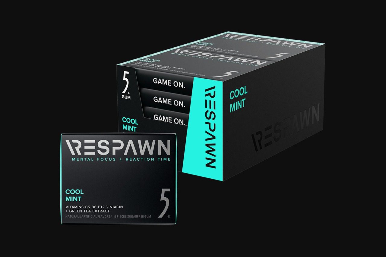 Razer partners with Wrigley to create "Gamer Gum"