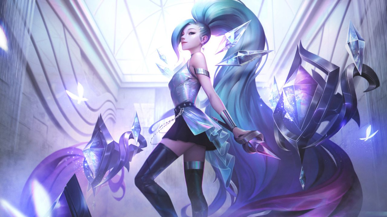 Seraphine's ALL OUT Ultimate Skin: Icons, borders, and mission preview