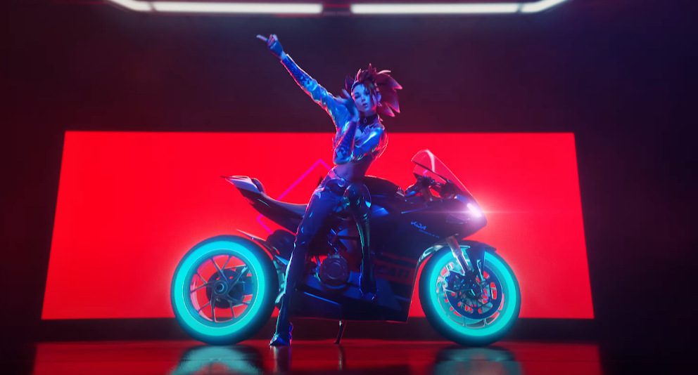 K/DA collaborates with Ducati on exclusive motorcycle design