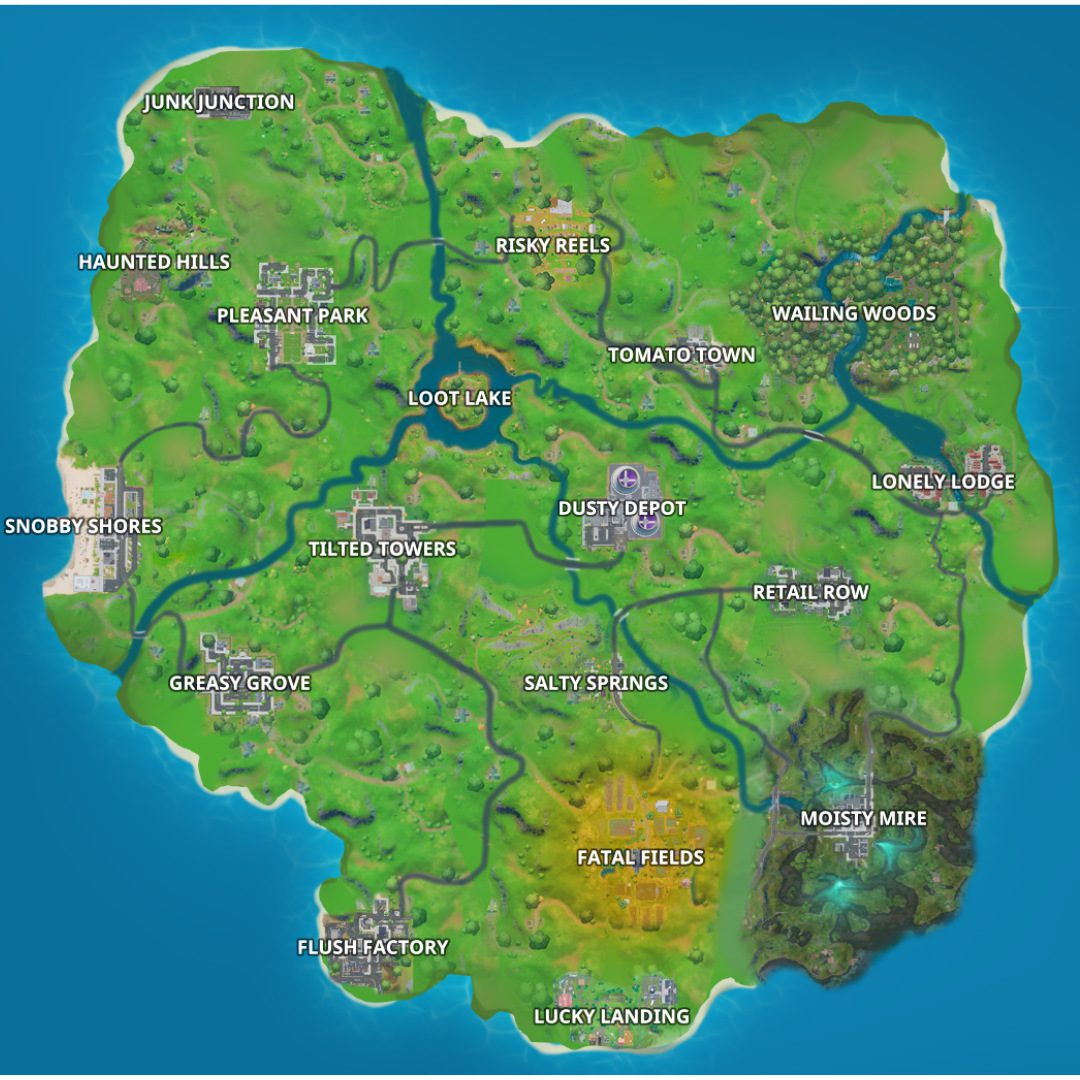 Could The Chapter 1 Map Return To Fortnite Upcomer