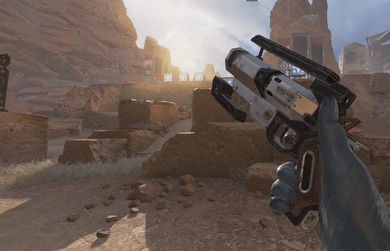 Wingman is overpowered with the Quickdraw Hop-Up in Apex Legends