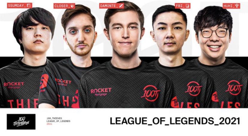 Damonte and Huhi completes 100 Thieves 2021 League of Legends roster
