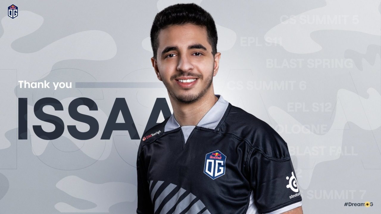 OG release ISSAA from their Counter-Strike lineup
