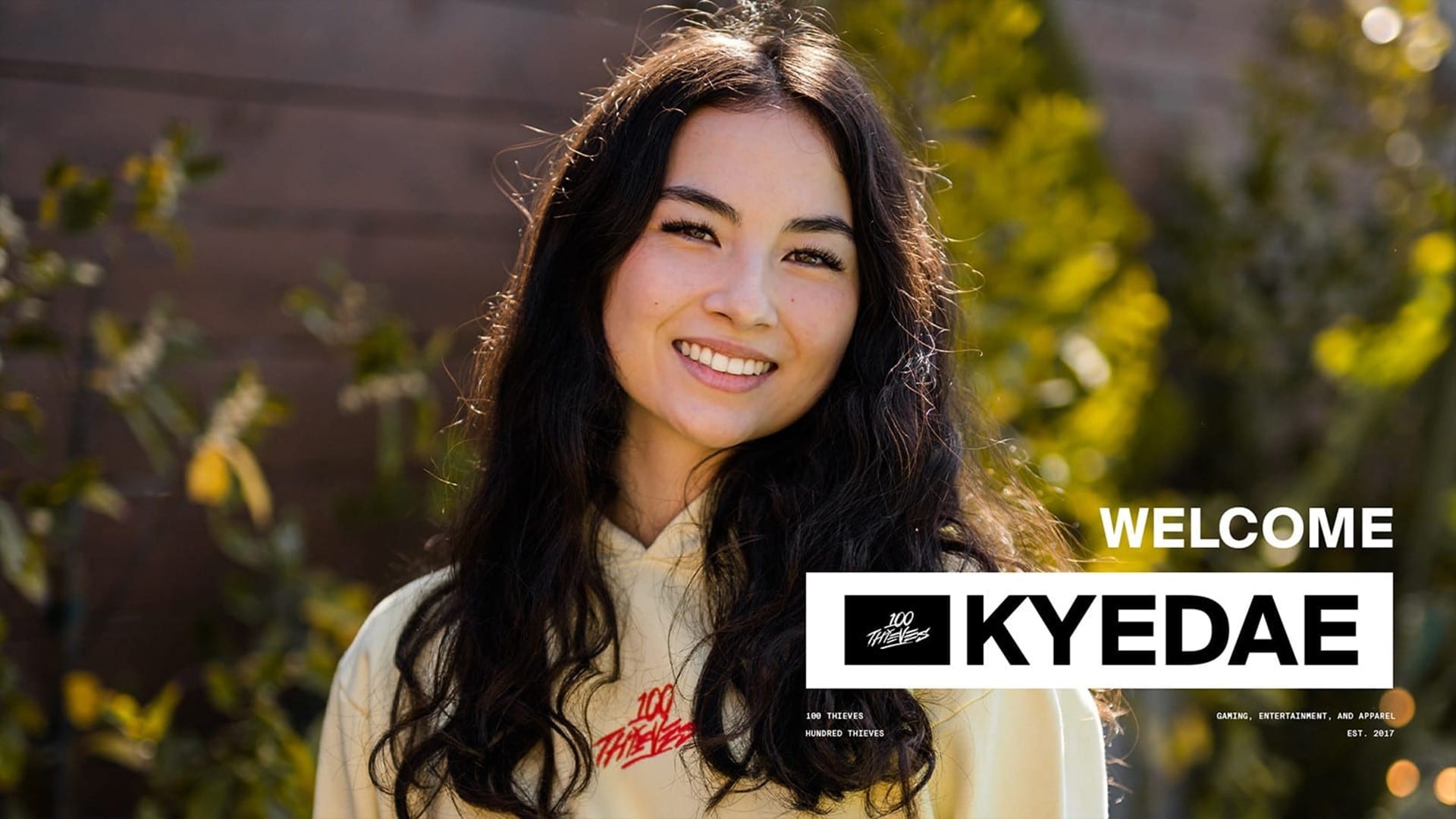 100 Thieves Kyedae joins the team as youngest content creator
