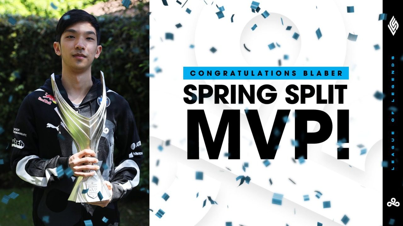 Cloud9's Blaber wins a second LCS Spring Split MVP title