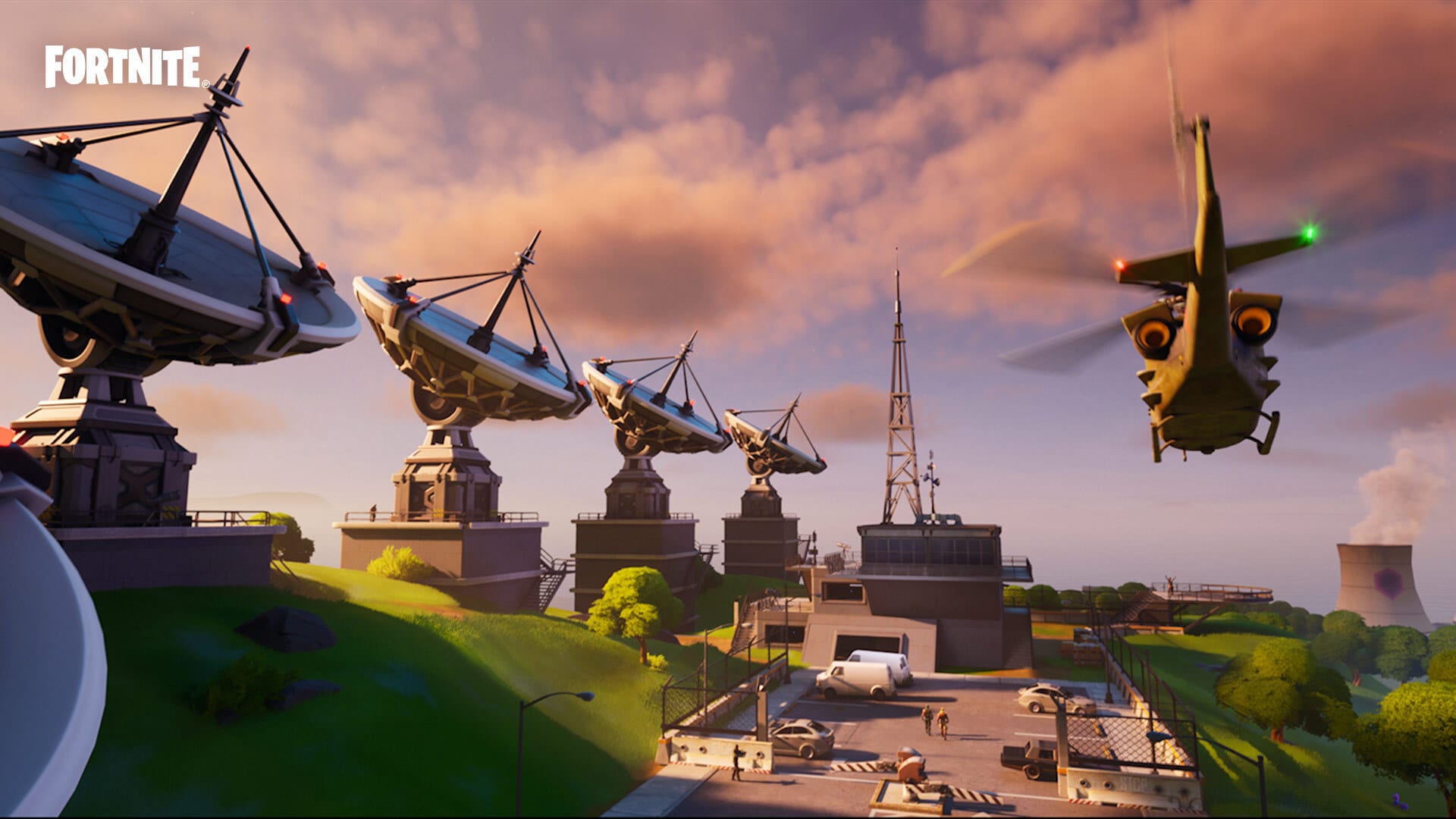 How to destroy equipment at satellite stations in Fortnite Season 7