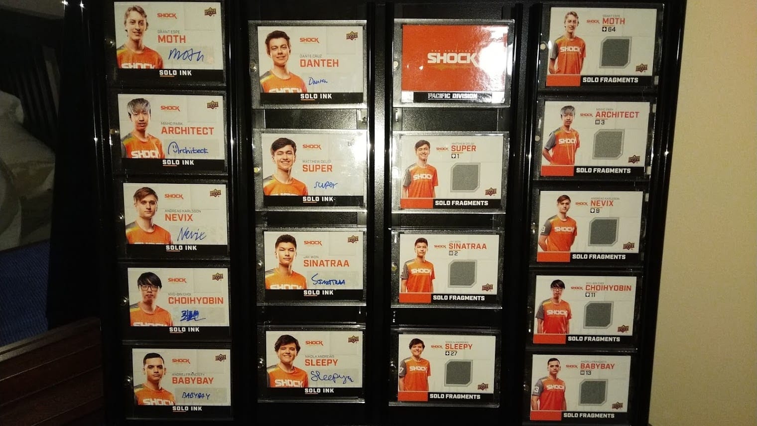 Collecting connections with Overwatch League trading cards