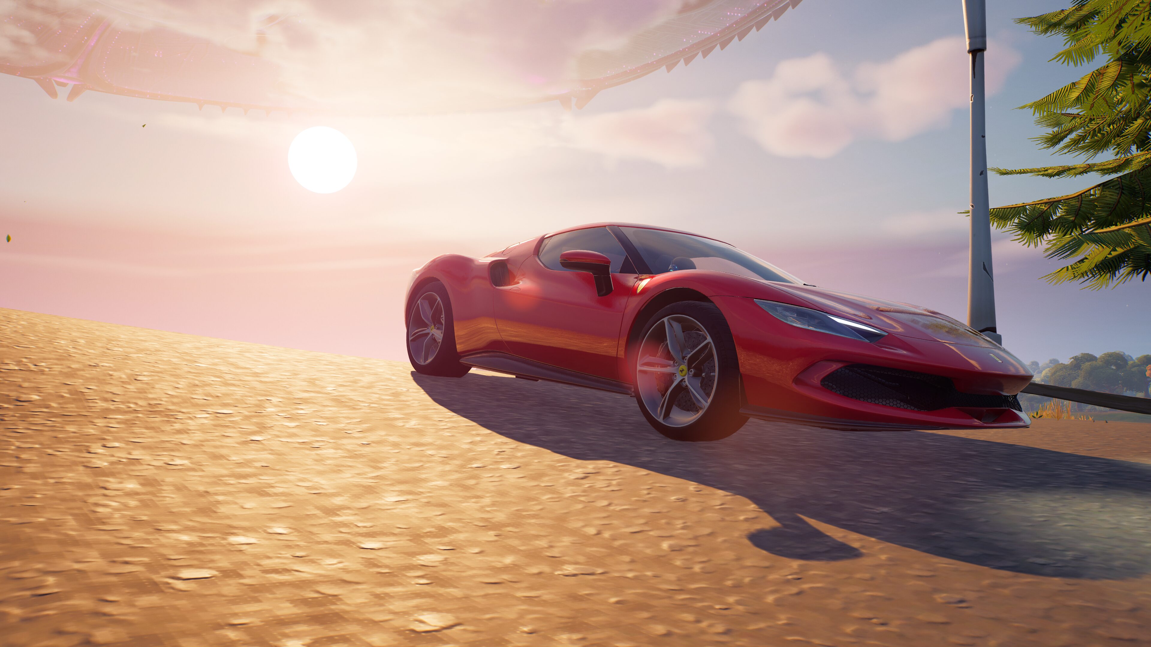 Ferrari added 296 GTB to Fortnite just so players could drive it off a ...