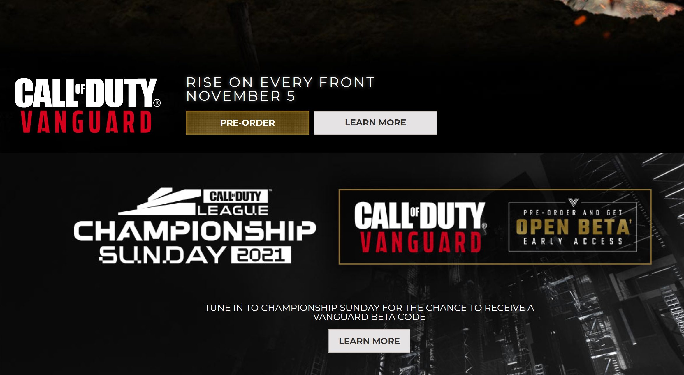 Everything we know about the open Alpha and Beta in Vanguard