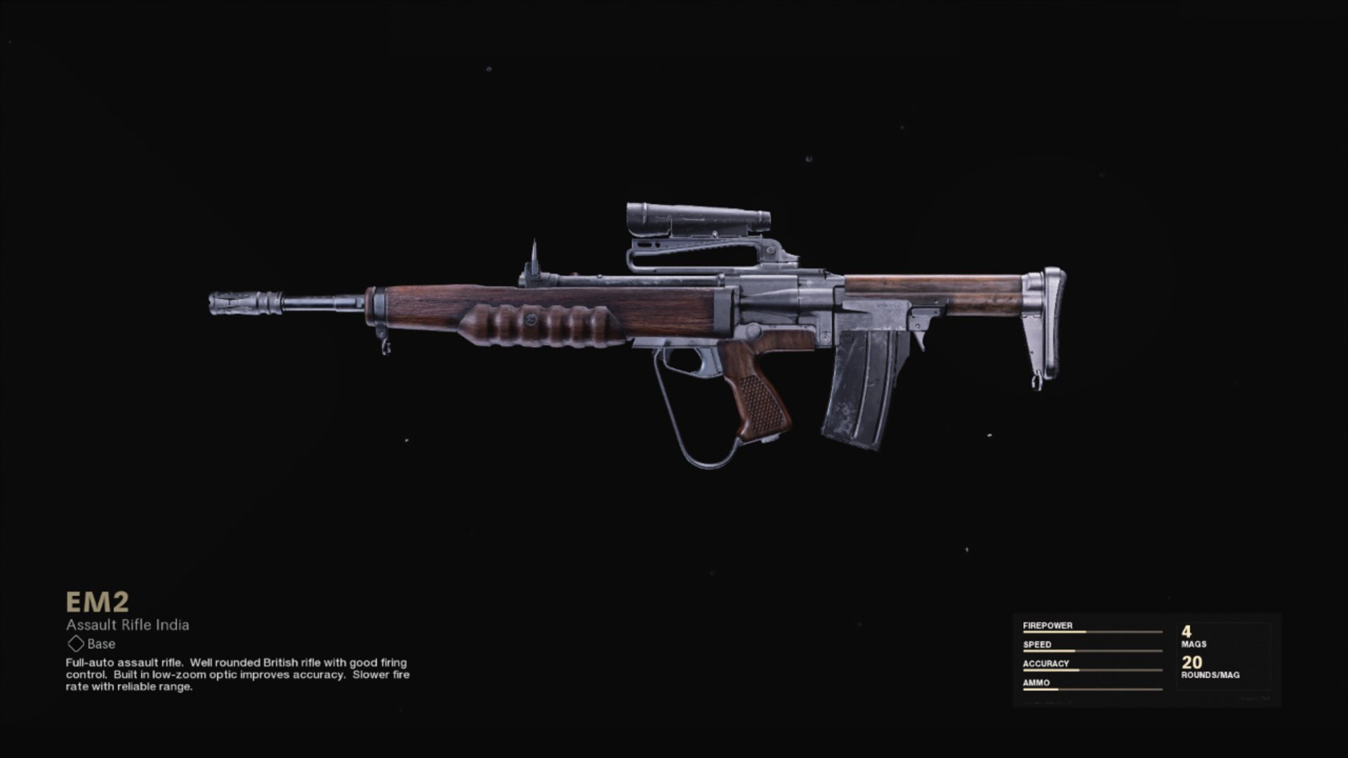 The best EM2 loadout in Black Ops Cold War Season 5