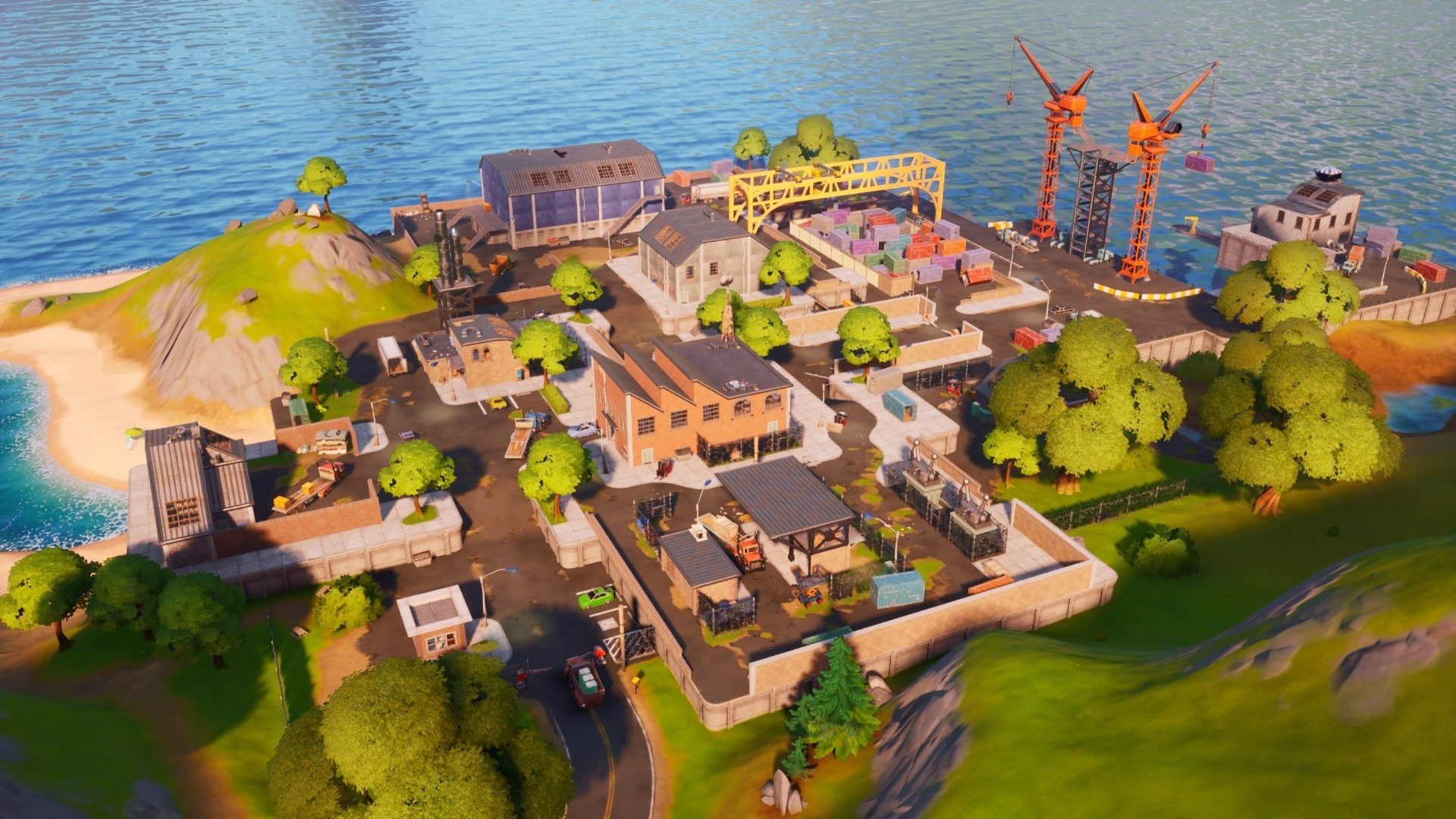 How to place warning signs for Fortnite Week 14 challenge