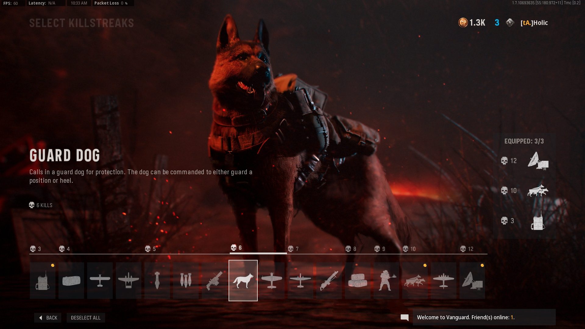 New Vanguard glitch allows Guard Dogs to fly across the map