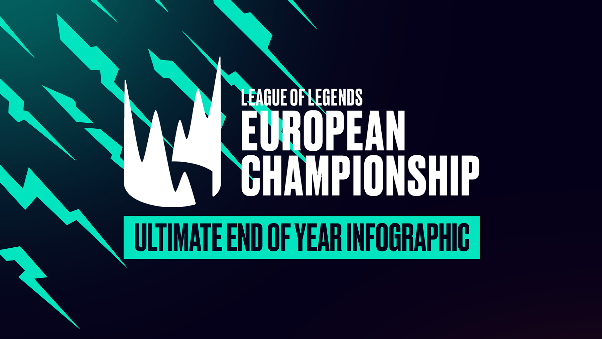 LEC release infographic for 2021 season showing viewership, player stats