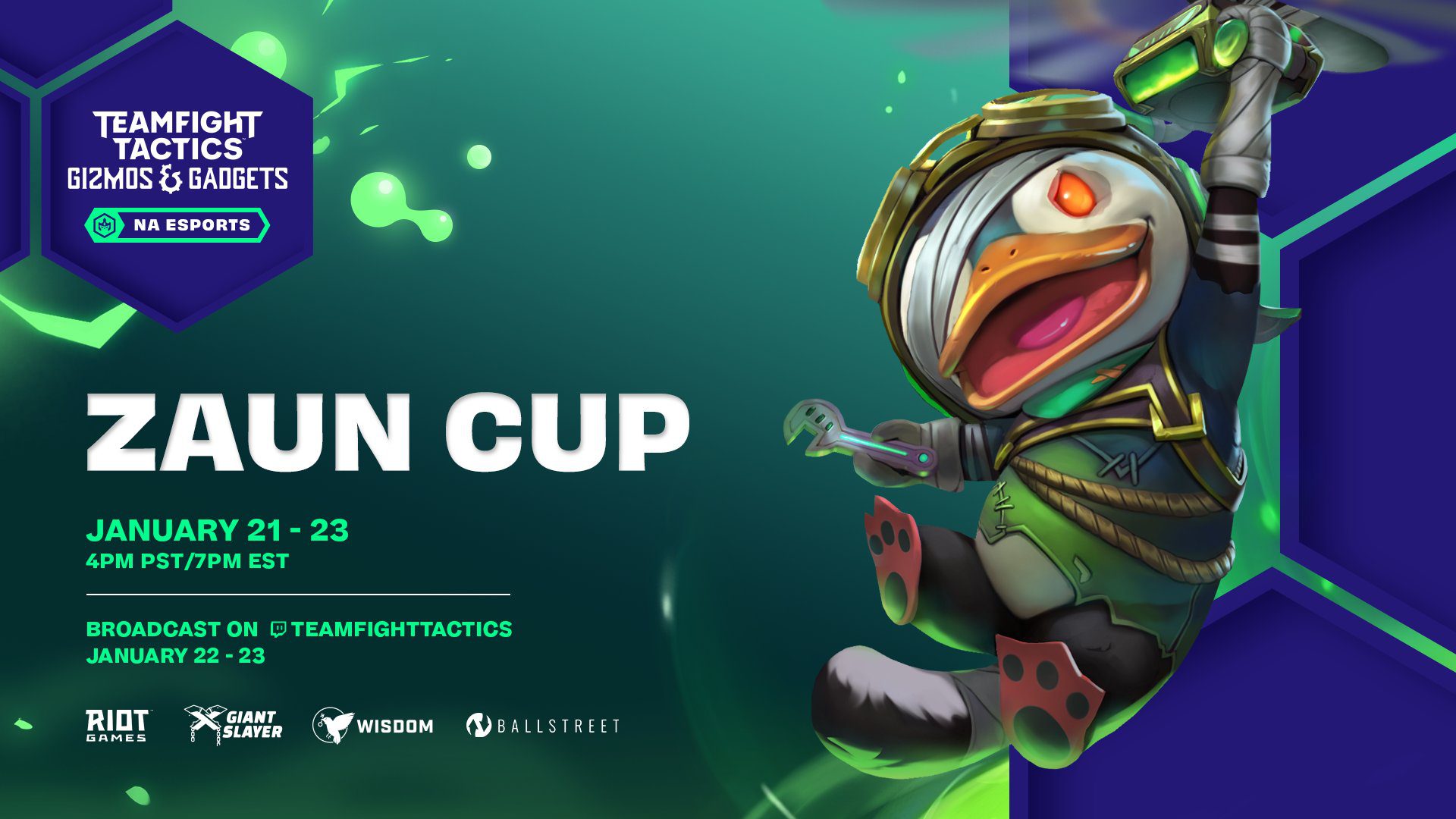 How to watch the TFT Zaun Cup tournament