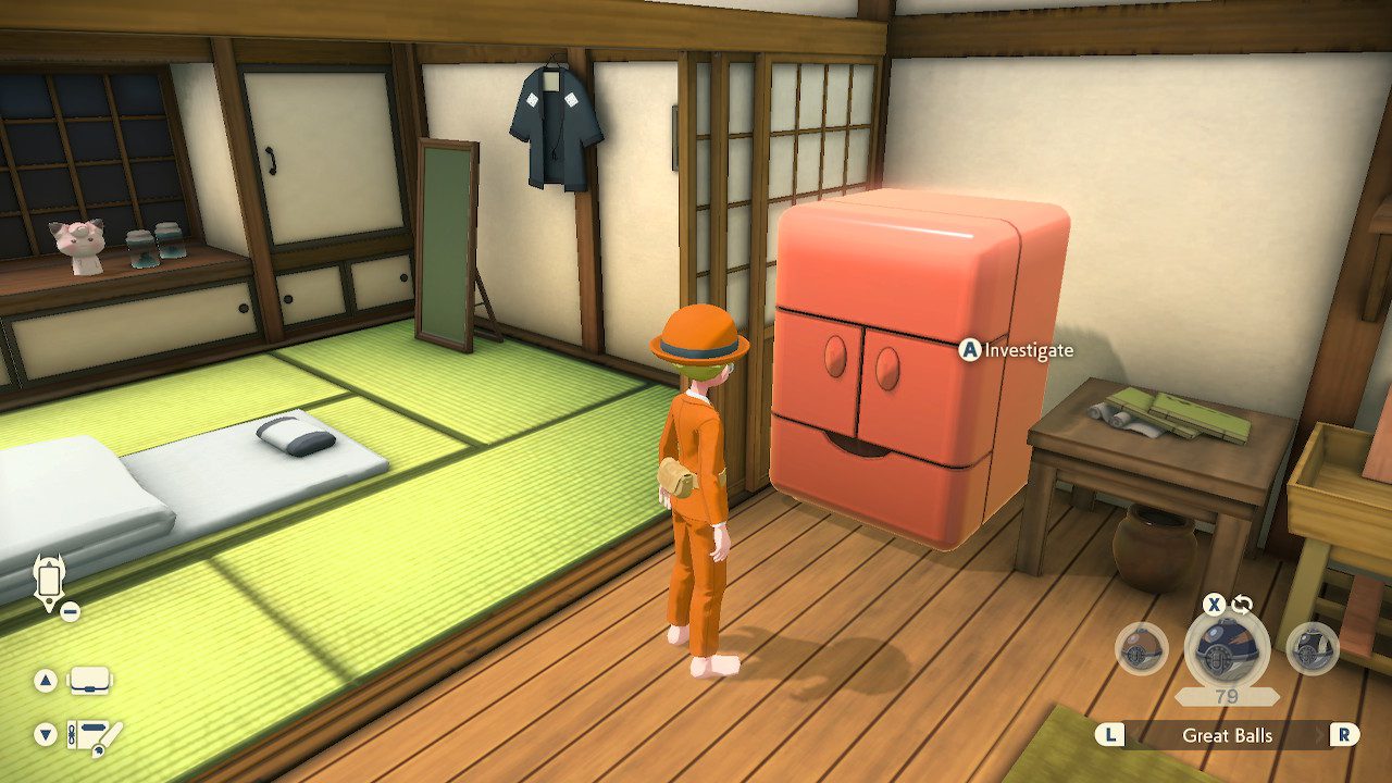 How the mechanical tub works in Pokémon Legends: Arceus