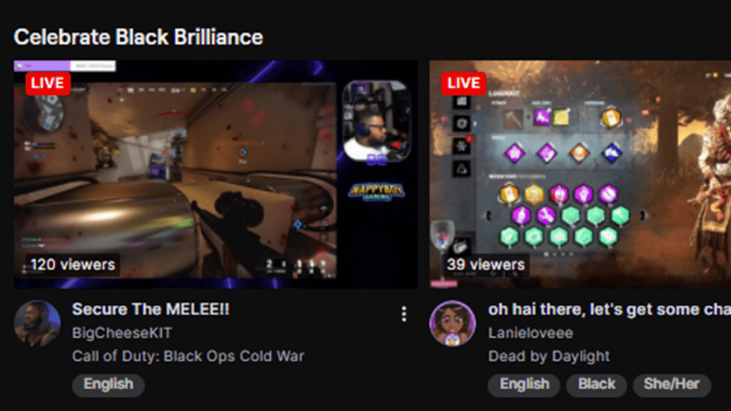 This content creator is making it easy to find Black streamers on Twitch