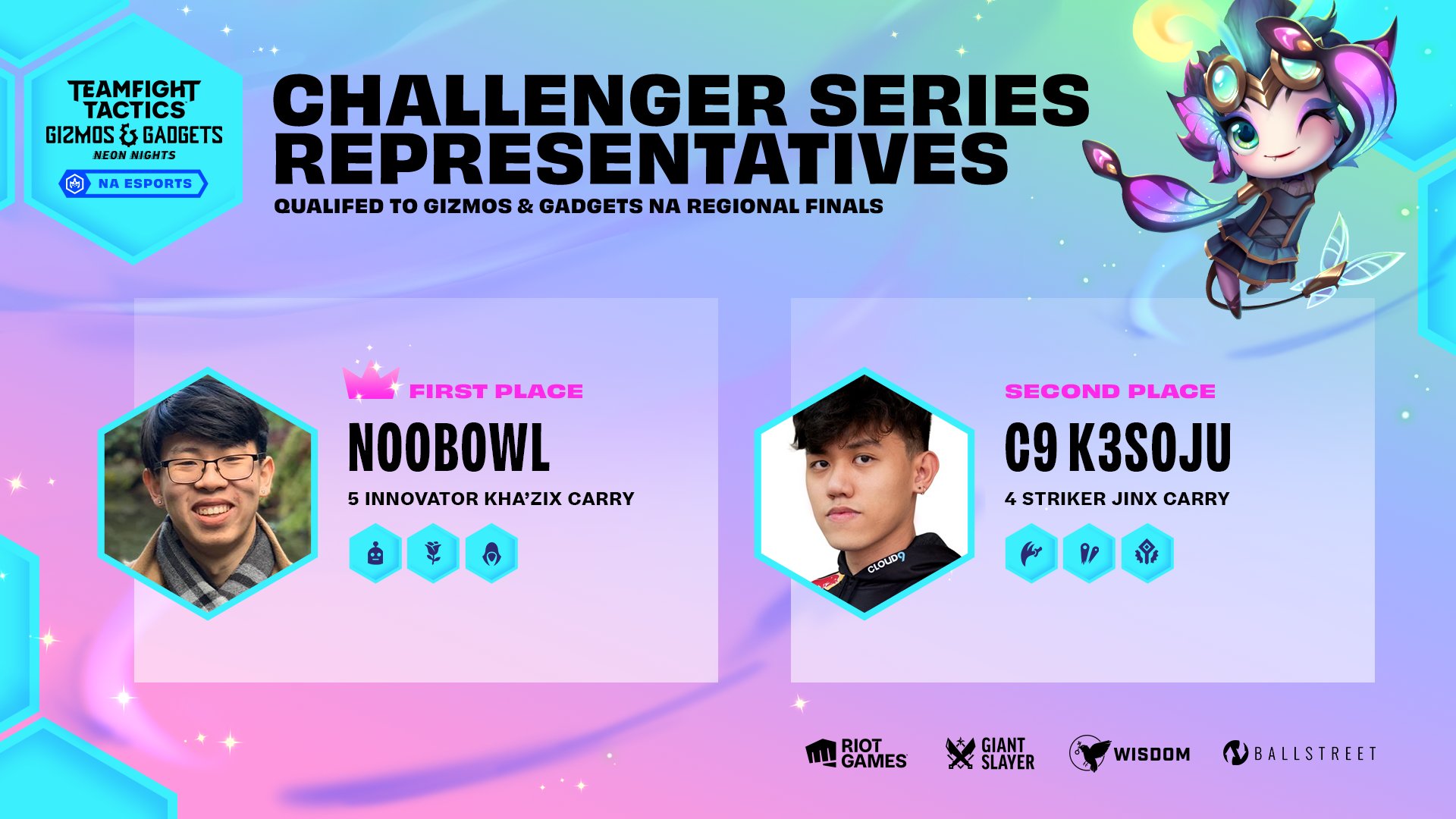 Top comps from TFT Challenger Series