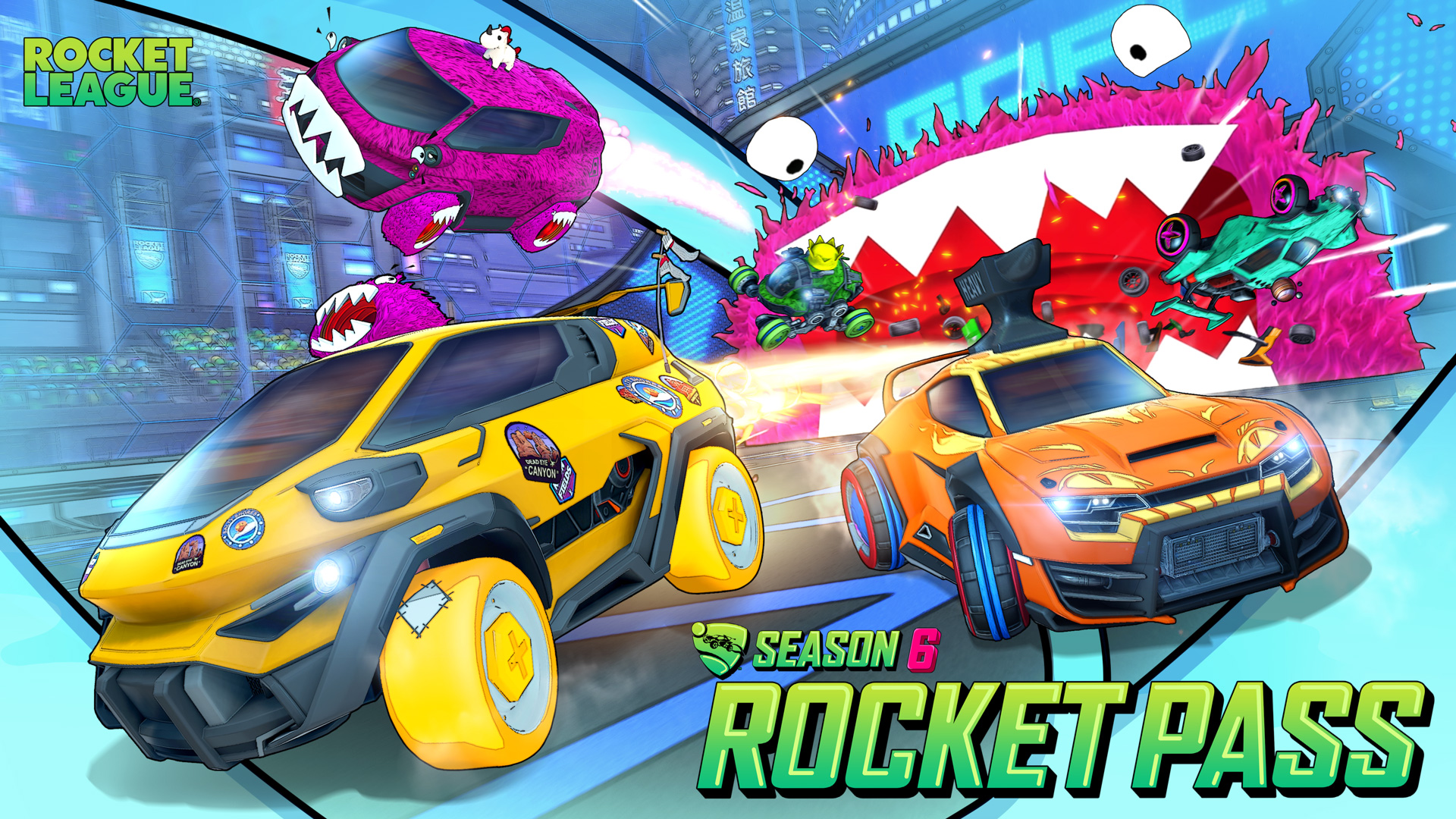 Rocket League Season 6 will launch on March 9 with a Toon Theme