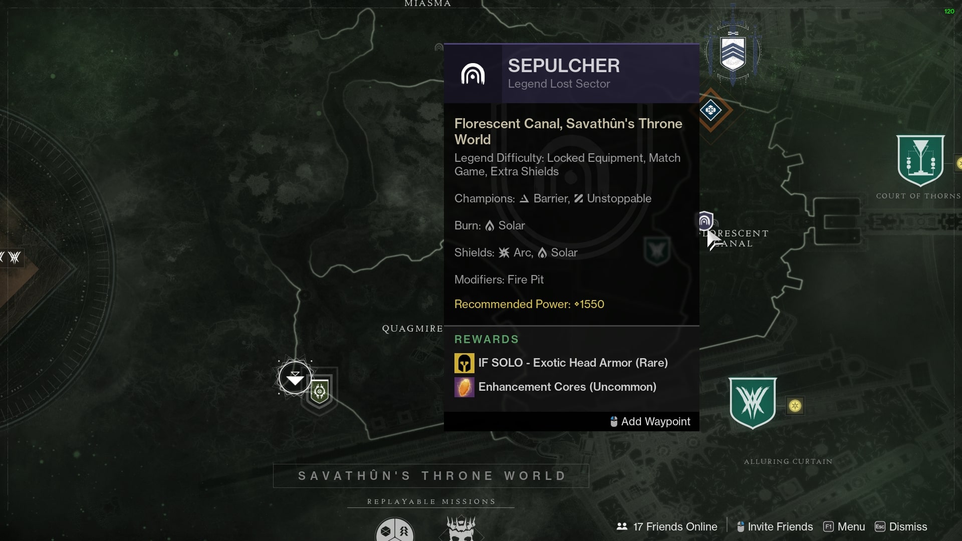 How to complete Destiny 2's Sepulcher Master Lost Sector