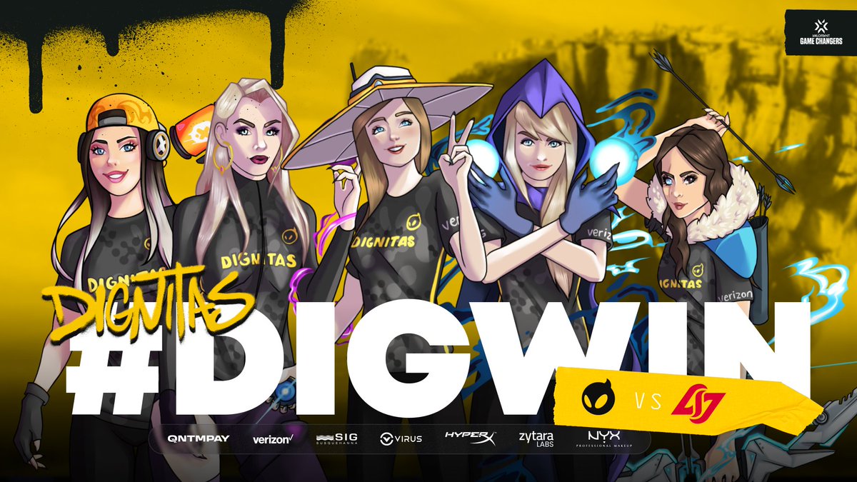 Dignitas Female plan to convert on their experience at VCT Game Changers