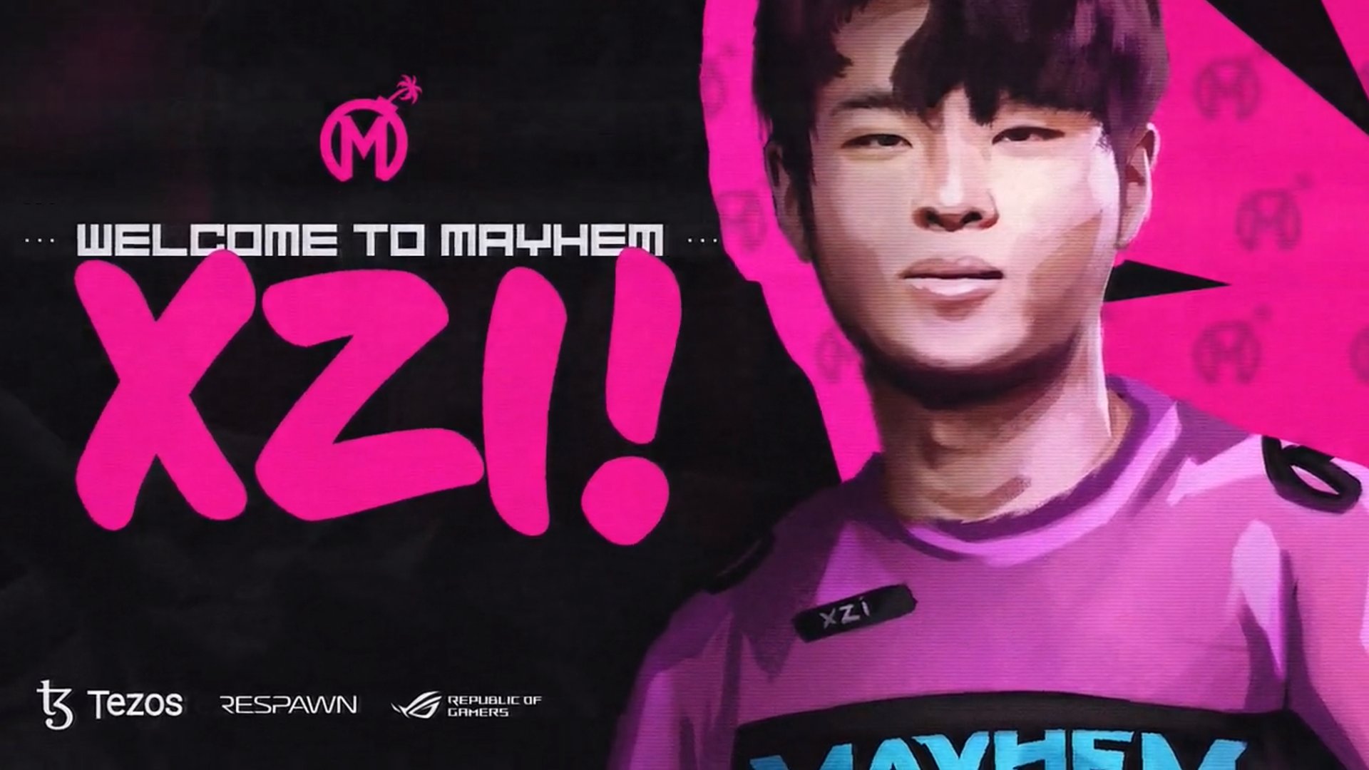 Xzi joins the Florida Mayhem just before the season starts