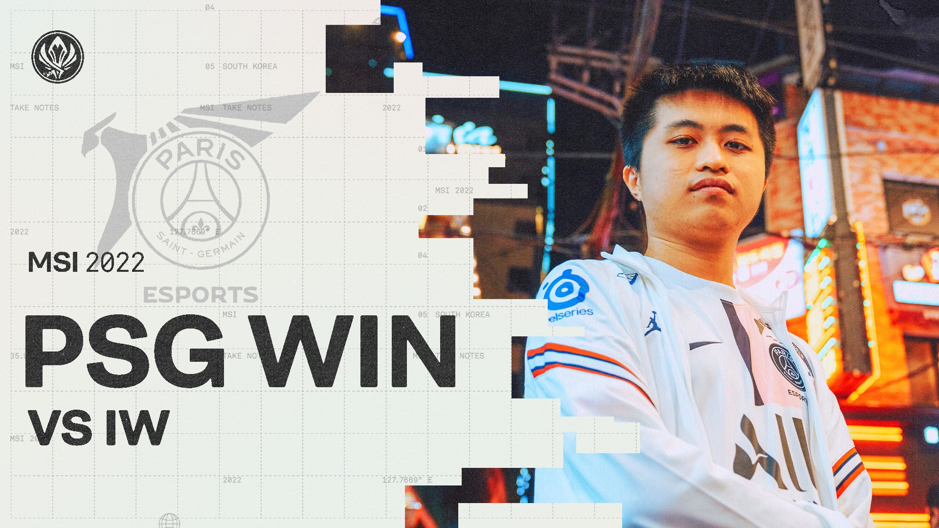 PSG wake up from slump, knock off IW for first win at MSI 2022