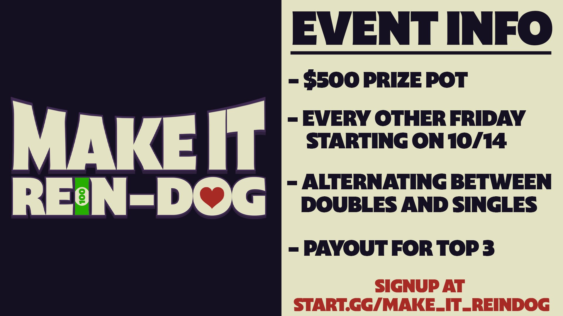 PFG announces Make It Rein-Dog MultiVersus tournament series - Upcomer